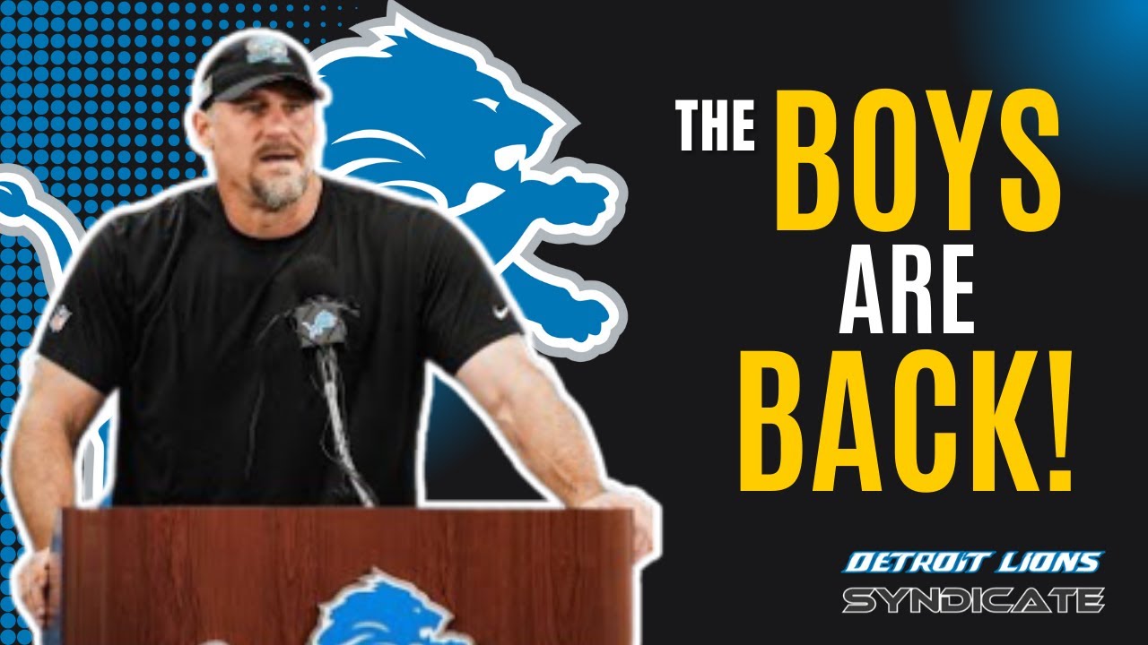 The Roar Returns: Detroit Lions Kick Off Training Camp! - YouTube