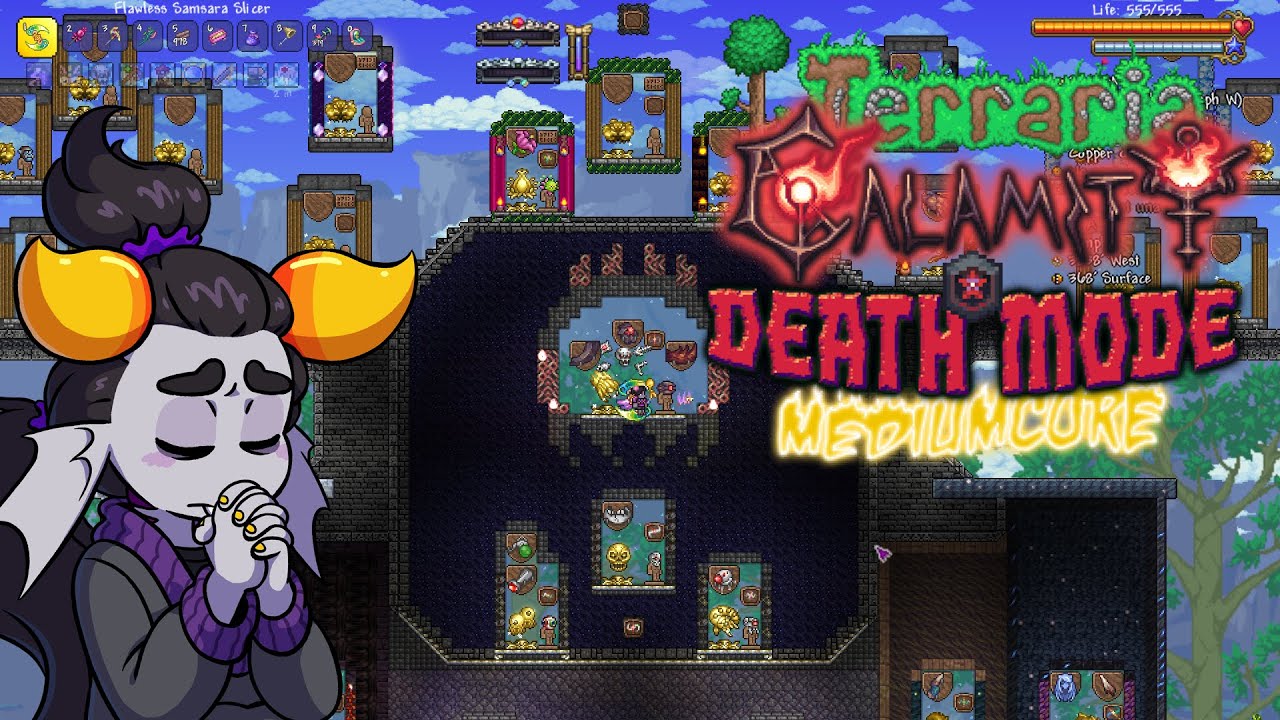 Terraria: Calamity Mod Death Mode Mediumcore Part 08 - YouTube