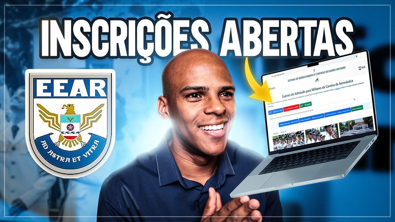 CONCURSO DA EEAR COM INSCRIÇÕES ABERTAS! 🔥 Tudo o que Você Precisa ...