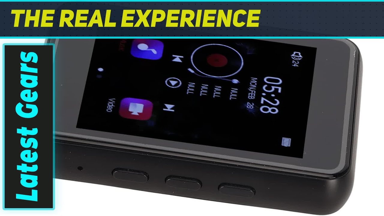 SUNGOOYUE MP3 Player: The Ultimate Portable Music Companion! - YouTube