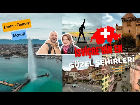 Keşke İsviçre'de Yaşasam Diyeceğiniz Bir Vlog ! 1 GÜNDE CENEVRE - LOZAN - MÖNTRO - CHILLON