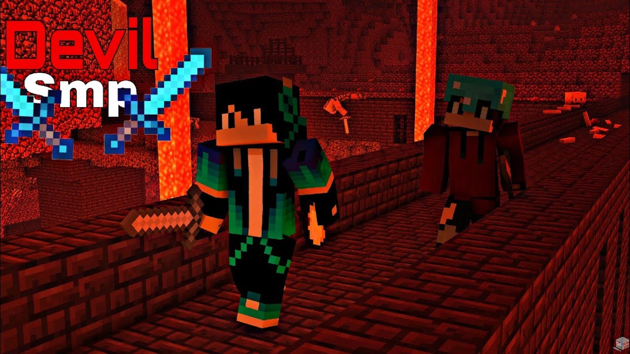 Minecraft Devil smp episode 8 / I found biggest fortress in nether ...