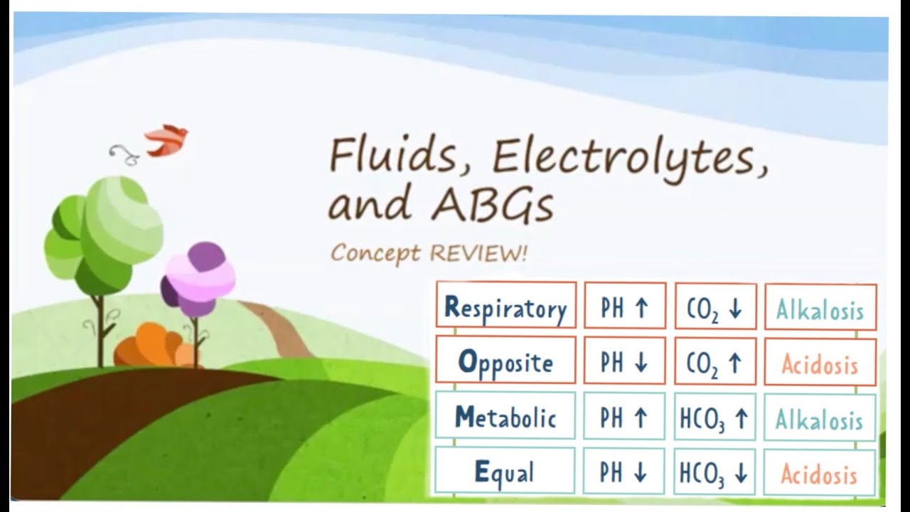 Fluids, Electrolytes, ABGs - YouTube