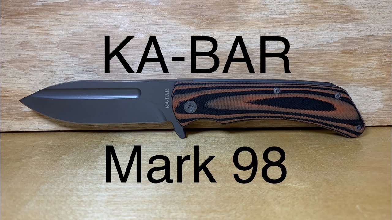 [65] Ka-Bar Mark 98 Review - YouTube