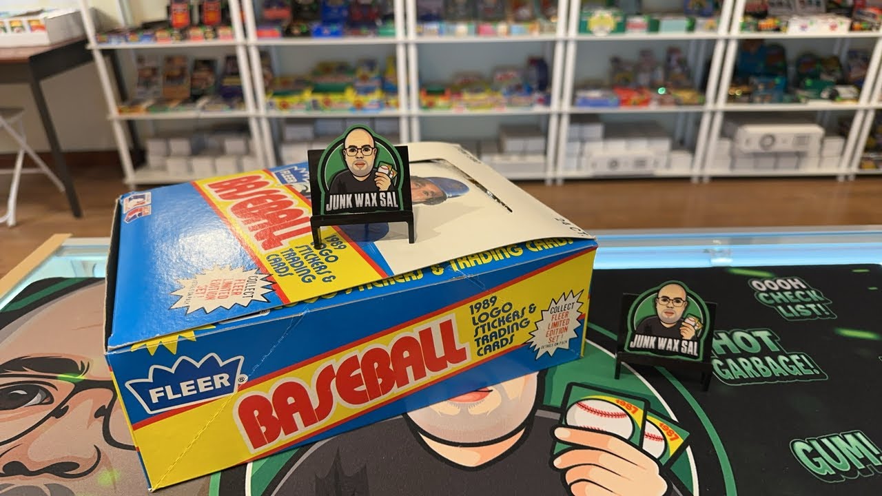 Thursday Night Junk Wax - 1989 Fleer Baseball Rack Pack Box - YouTube