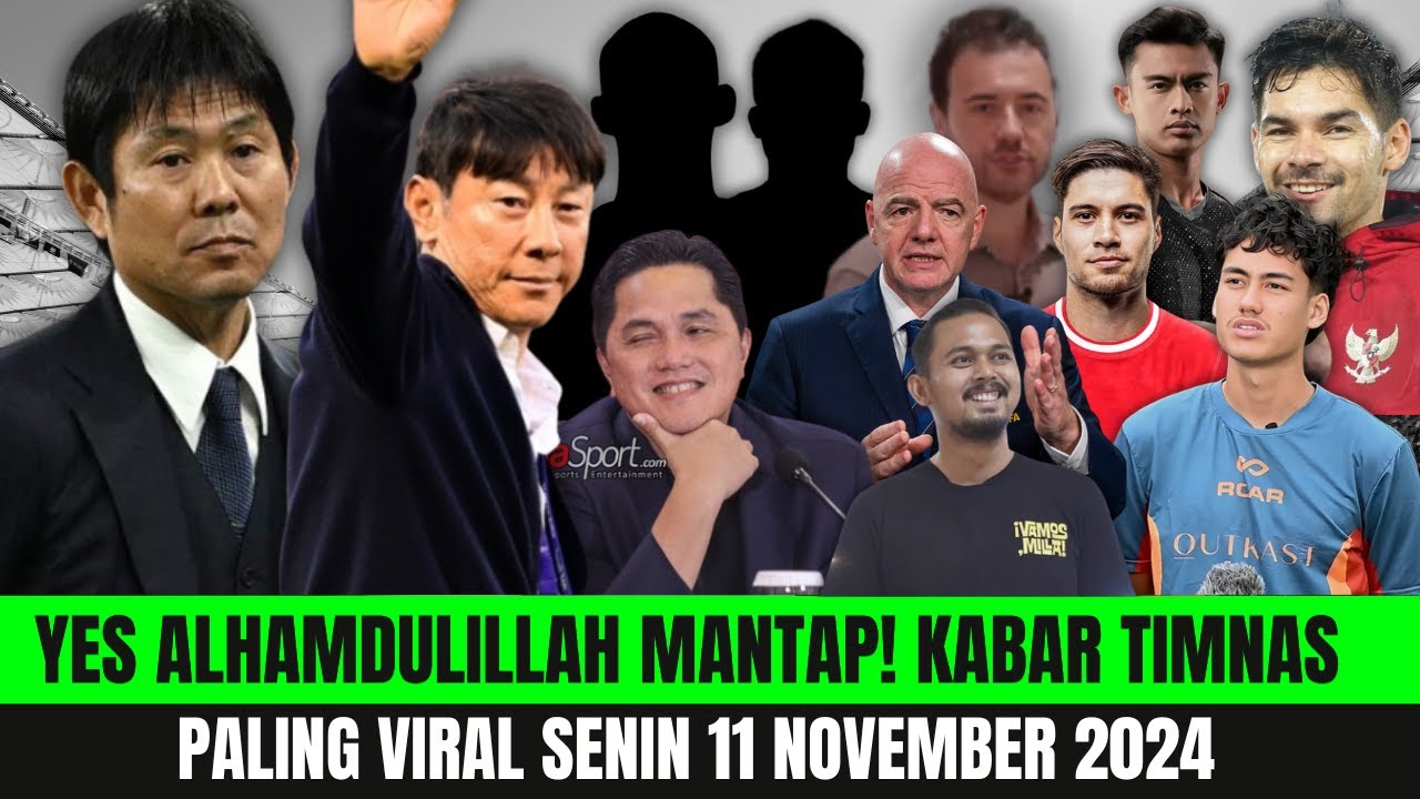 YES ALHAMDULILLAH HADAPI JEPANG! Berita Timnas Indonesia Hari Ini🔥Senin ...