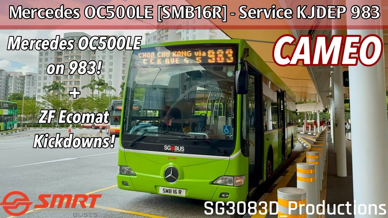 [SMRT][CAMEO - OC500LE on 983!; ZF Ecomat Kickdowns!] Mercedes-Benz ...