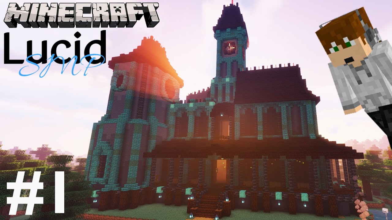 A Spooky Start - LucidSMP #1 (Minecraft 1.17.1 Survival Let's Play ...