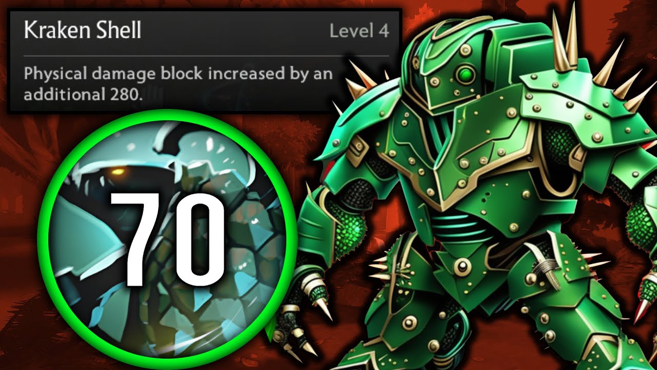 +70 Stacks Of Kraken Shell Tidehunter By Goodwin 56 Kills | Dota 2 ...