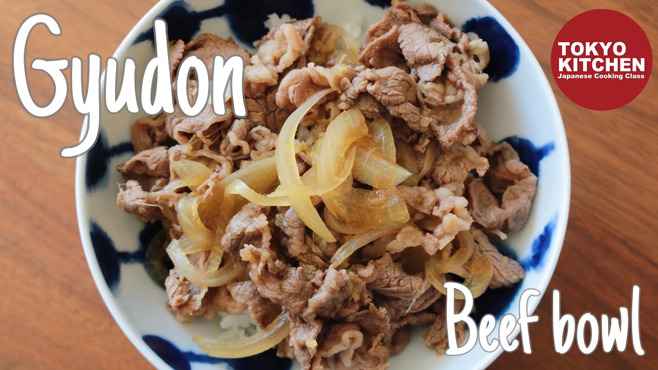 How to make Gyudon. - YouTube