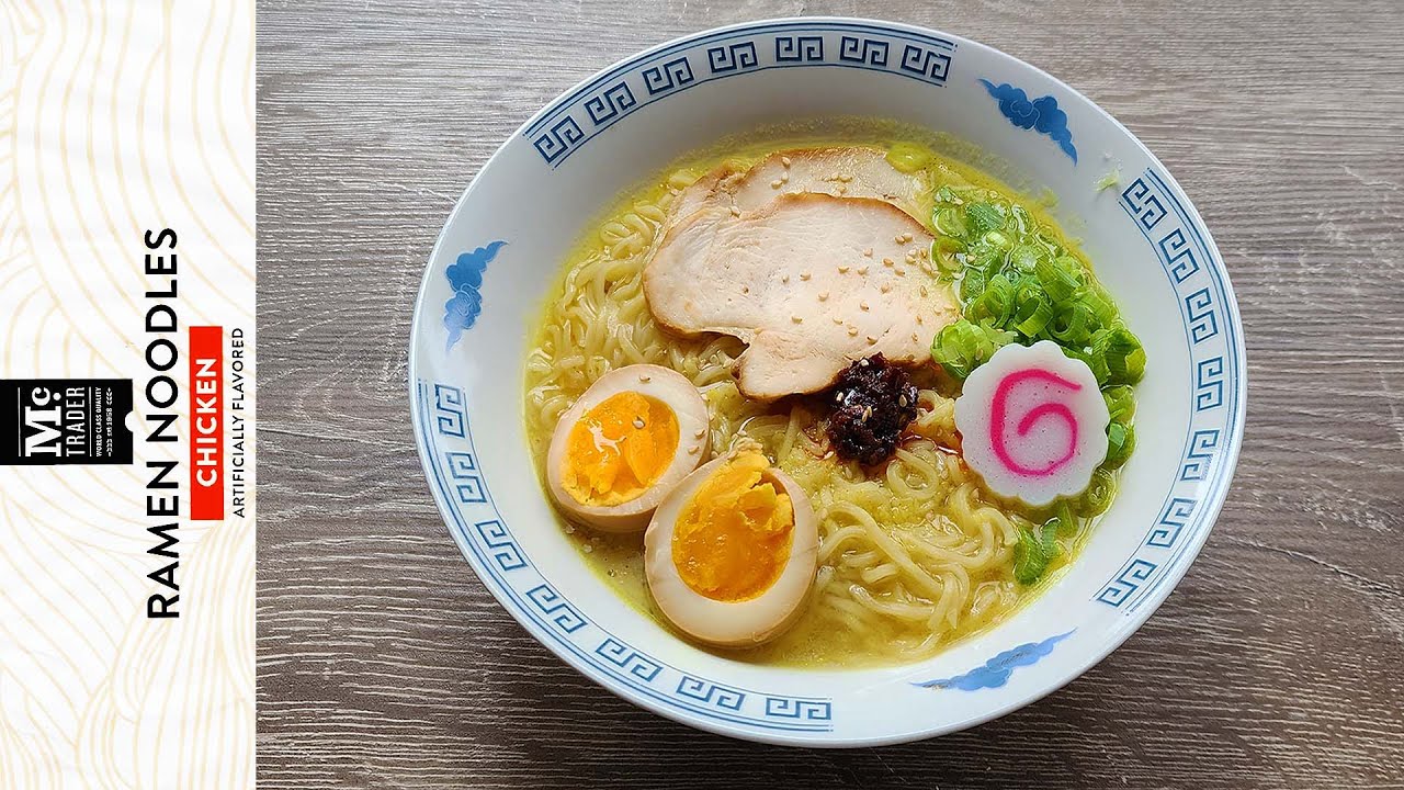 McTrader Ramen Noodles Chicken Flavor - USA - Instant Noodle Recipe ...