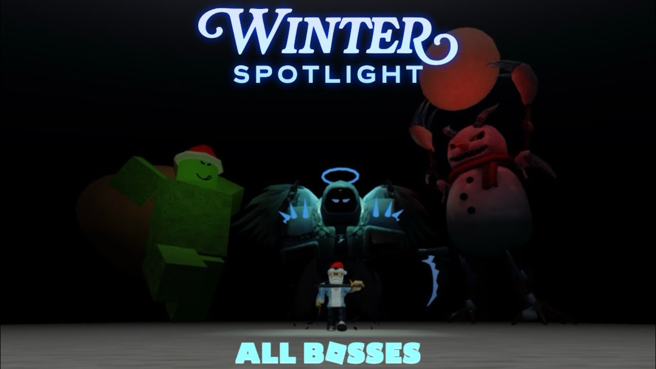 The Winter Spotlight - All Bosses (Roblox) - YouTube
