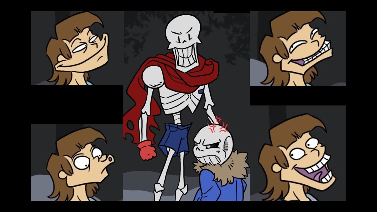 Trolling Sans and Papyrus Funny Undertale Comic Dub Compilation - YouTube