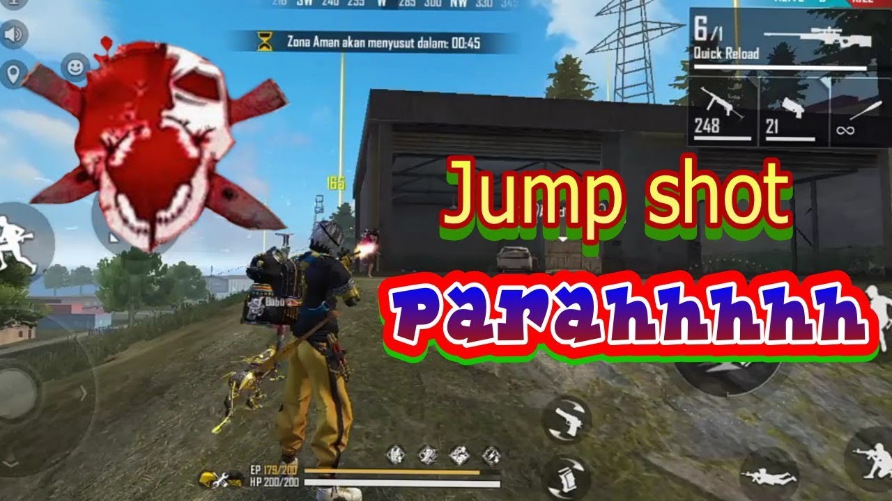 pro awm free fire jump shot..No SCOP Ambyar☠️ - YouTube