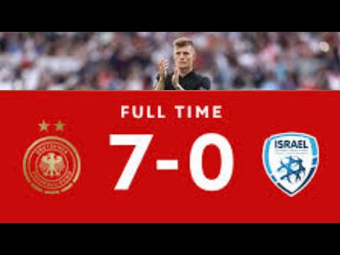 Germany vs Israel 7-0 Extended Highlights FİFA World Cup Goals 2022 HD ...