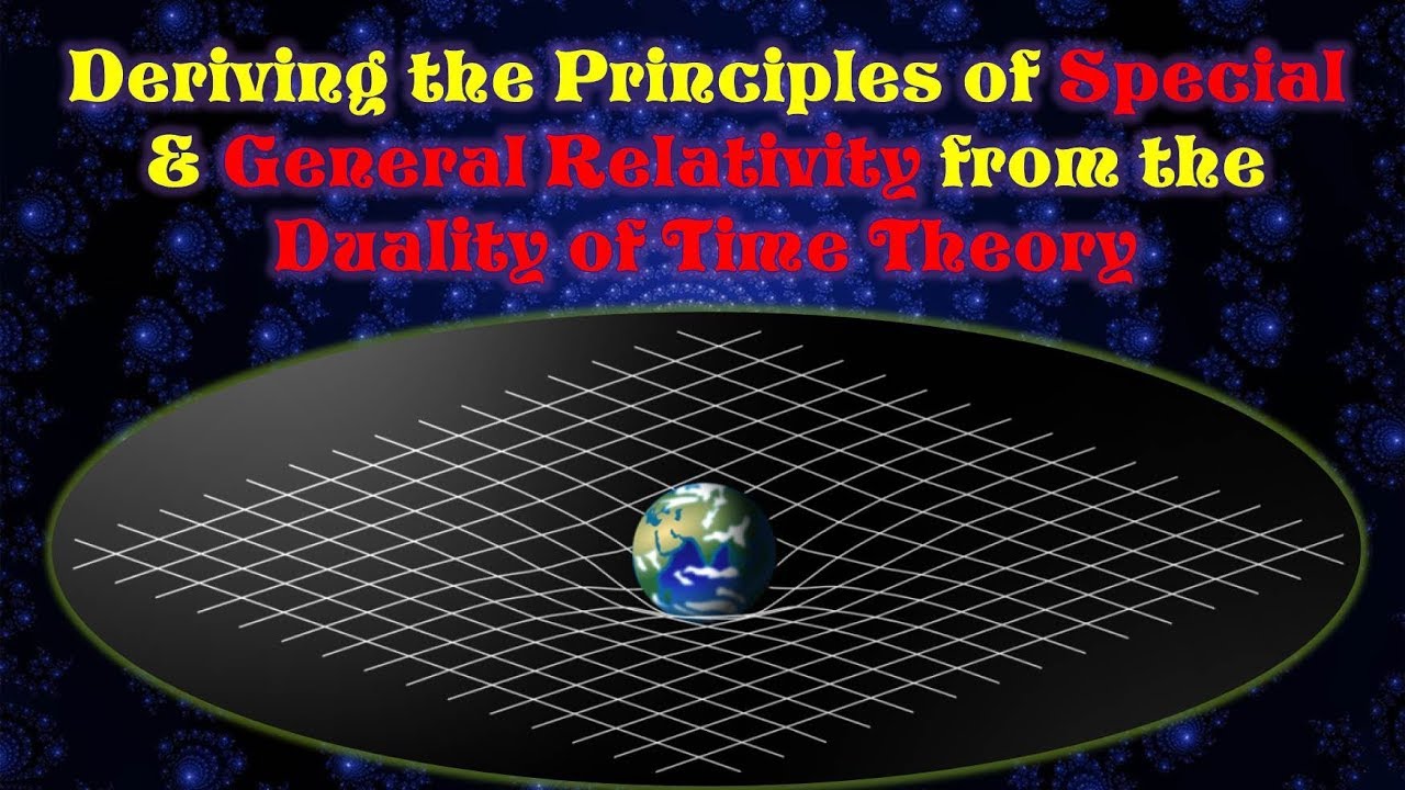 Deriving the Principles of Relativity from the Duality of Time Theory ...