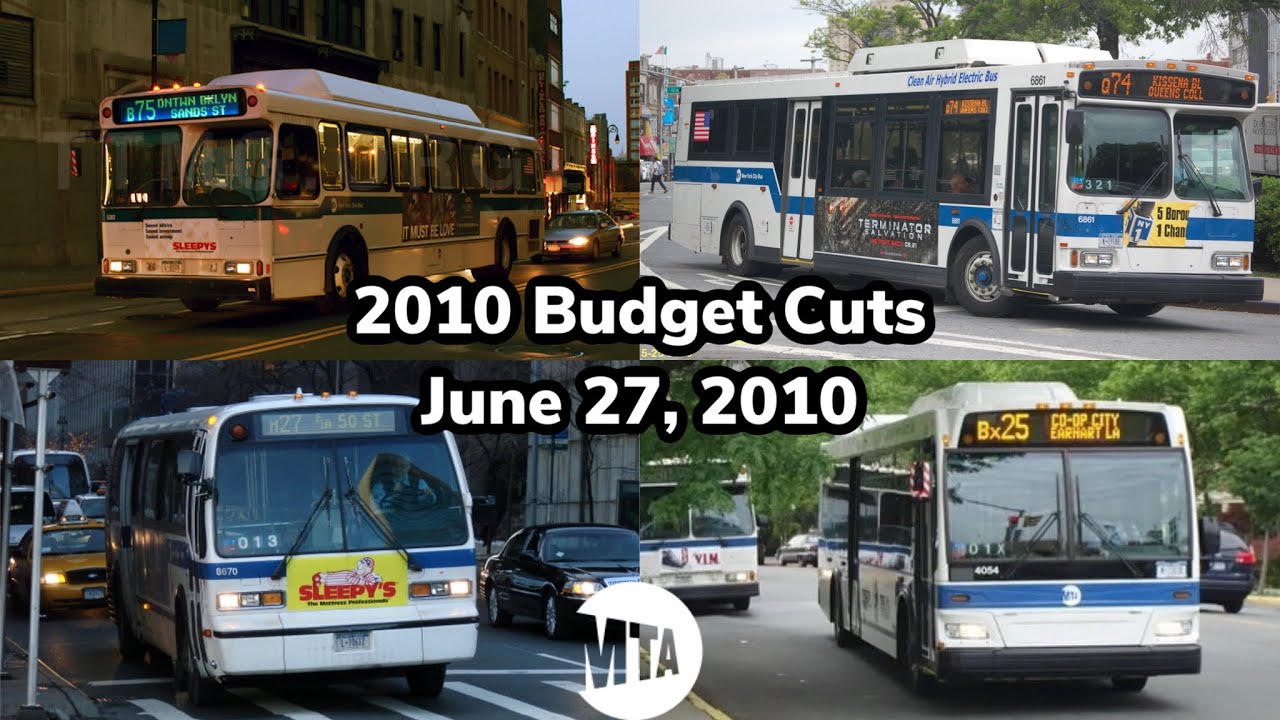 MTA Routes Cut During The 2010 Budget Cuts - YouTube