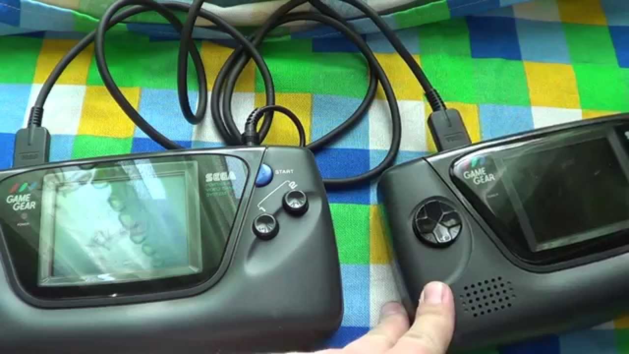 Game Gear Link Cable Обзор - YouTube