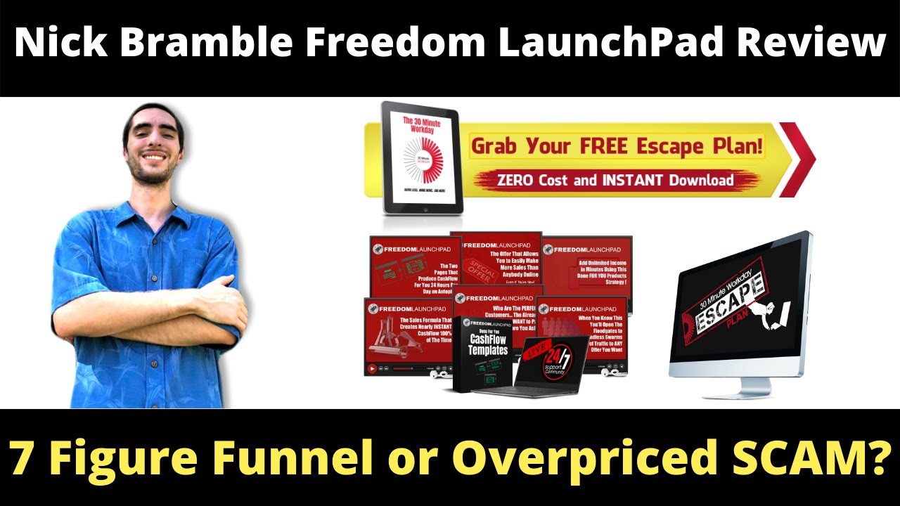 Nick Bramble Freedom LaunchPad Review - YouTube