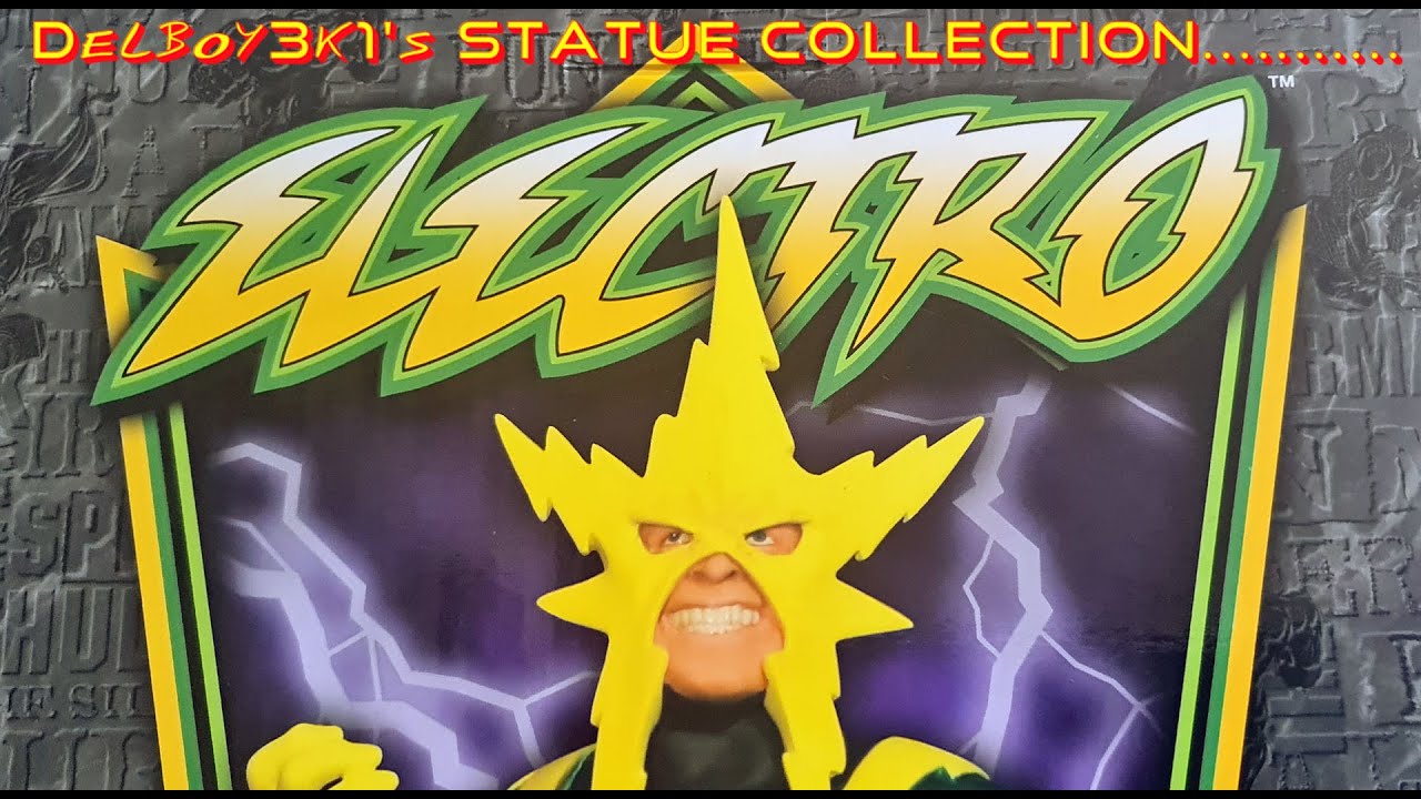 Delboy3k1's Statue Collection - No7 Bowen Designs - Electro - YouTube