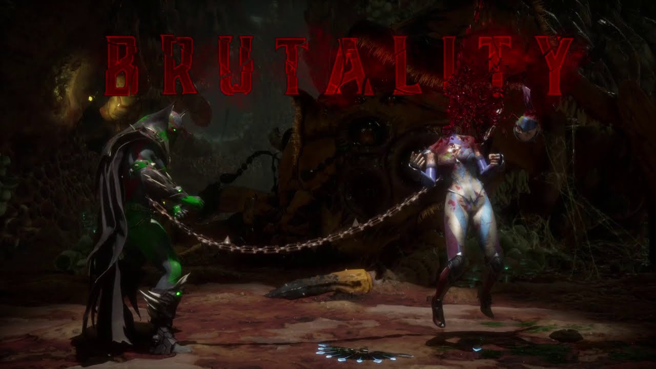 MK11 how to do Spawn Chain Reaction Brutality finisher! - YouTube