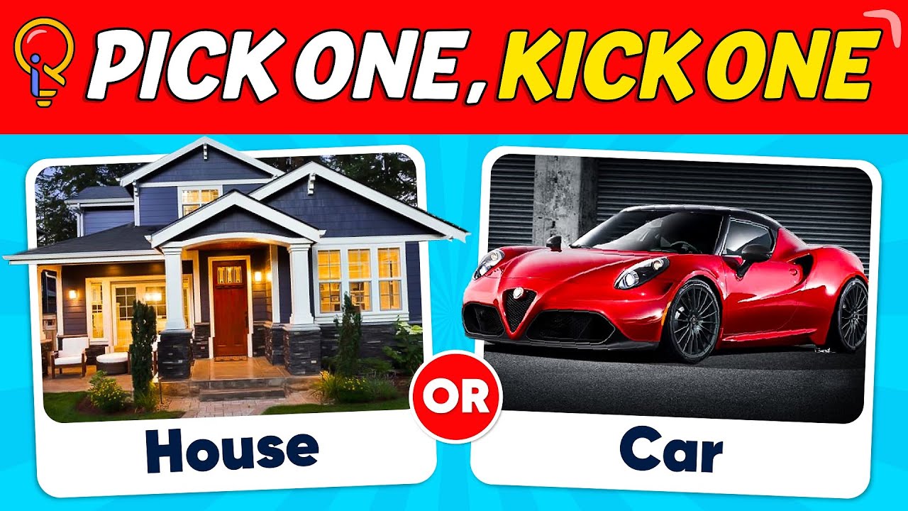 Pick One, Kick One - The Toughest Choice Ever - YouTube