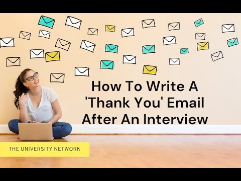 How to Write a Thank-You Email After an Interview (+ Sample) - YouTube