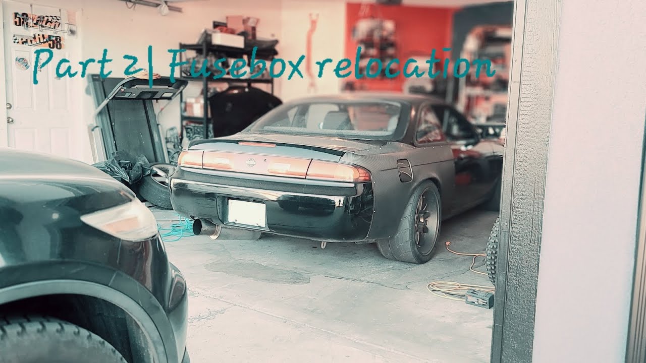 Part 2| s14 fusebox relocation - YouTube