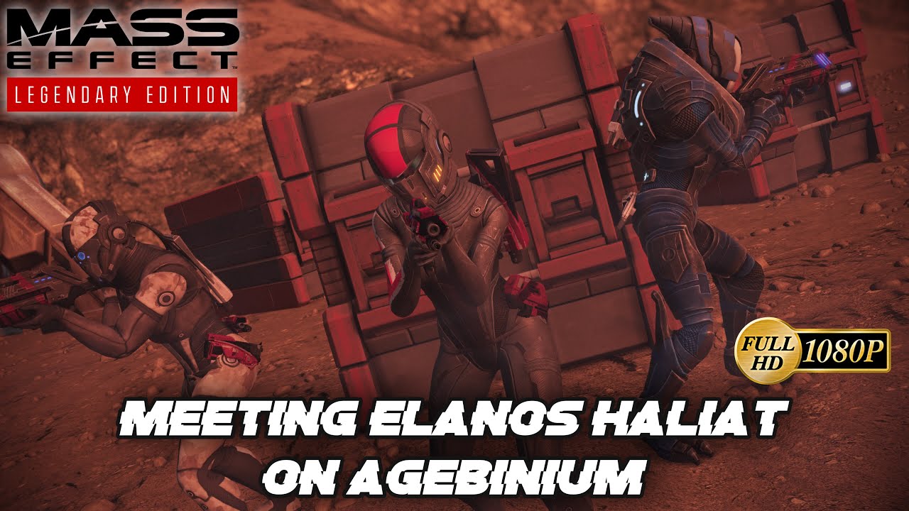 Meeting Elanos Haliat on Agebinium - Mass Effect™ Legendary Edition ...