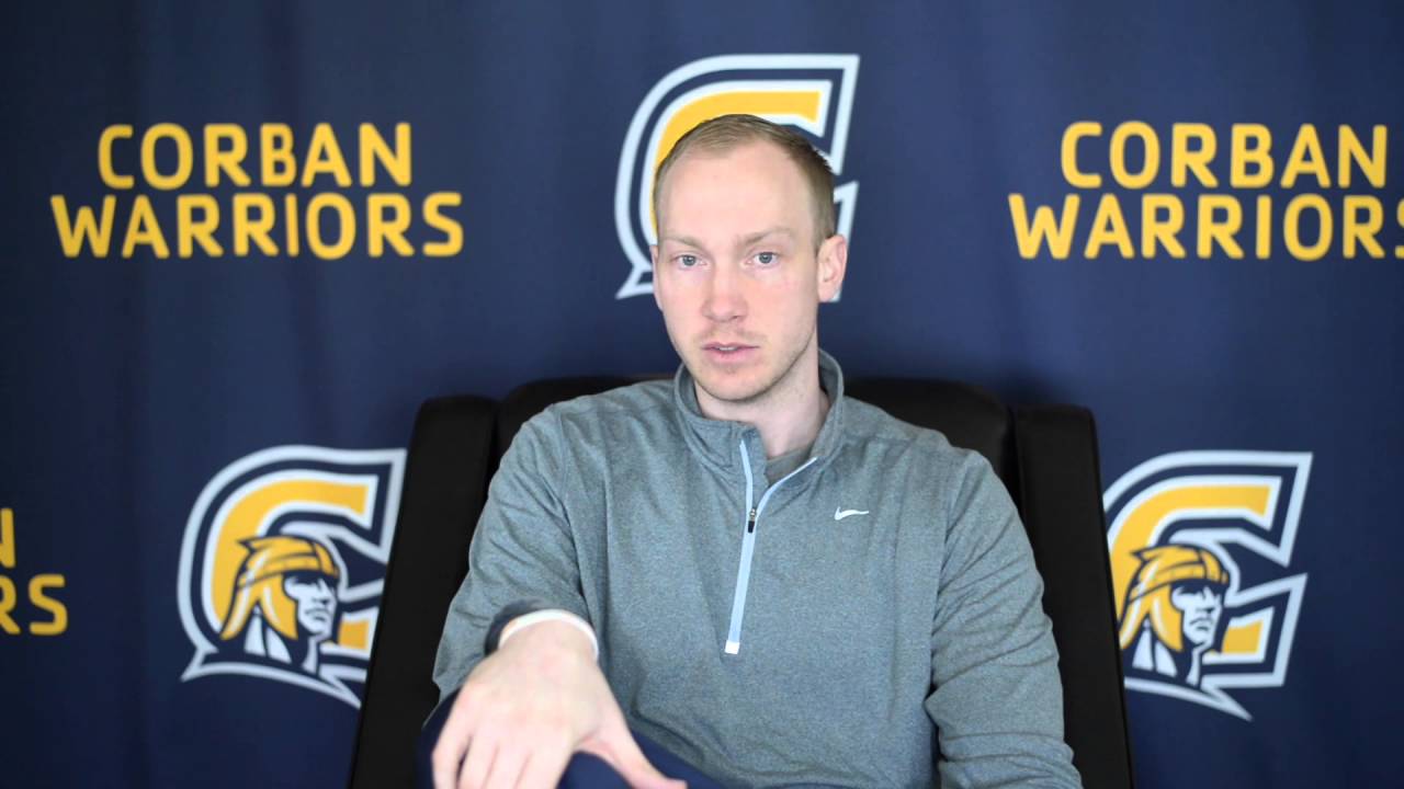 Corban Men's Basketball: Austin Johnson Introduction Interview - YouTube