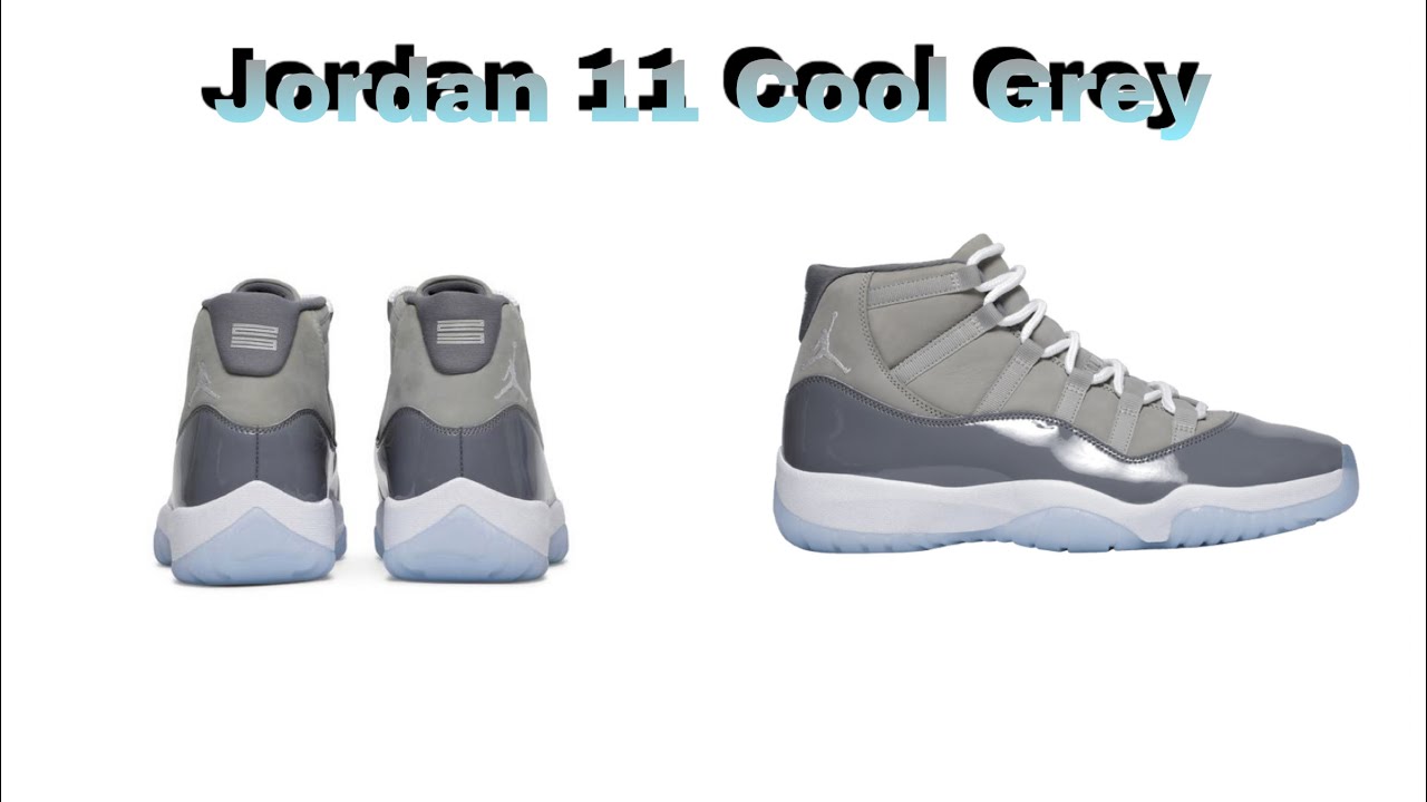 (Retail) Jordan 11 Cool Grey || review (the return of Jordan hype ...