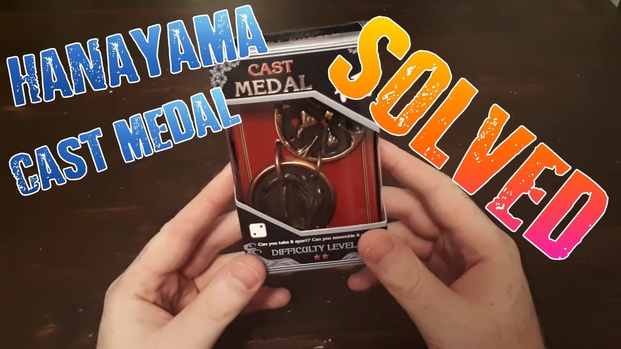 Hanayama Cast Medal Puzzle - SOLVED! - YouTube