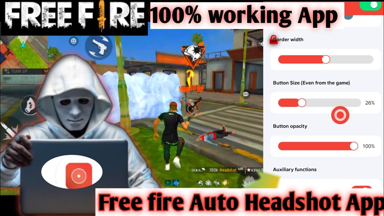 Free Fire Auto Headshot App😱 | Free Fire Hedshot App | Free Fire Main ...