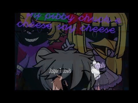 fandoms react to fnf pibby chuck E cheese say cheese - YouTube