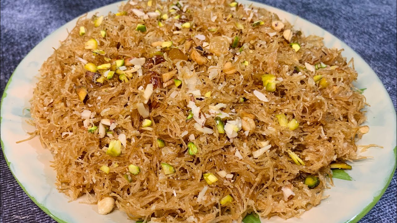 Jorda Semai Recipe // Meethi Seviyan // Eid Special Dry Sweet ...