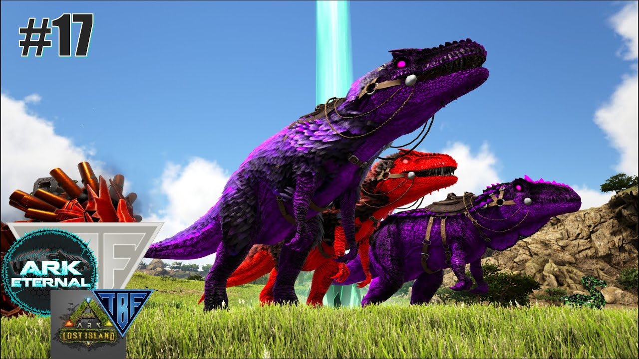 The best Eternal dinos! Eternal-ly Lost E17 Ark Survival Evolved ...