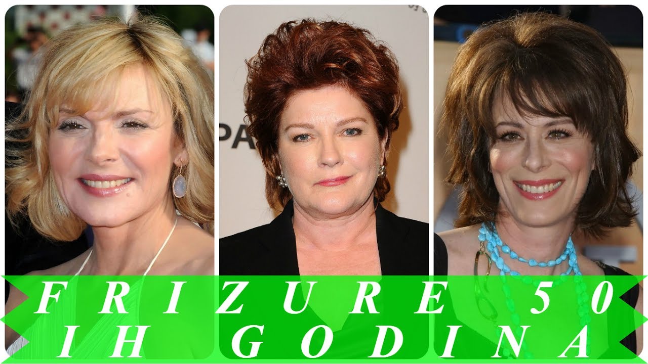 Najljepše frizure za žene u 50 godinama - YouTube