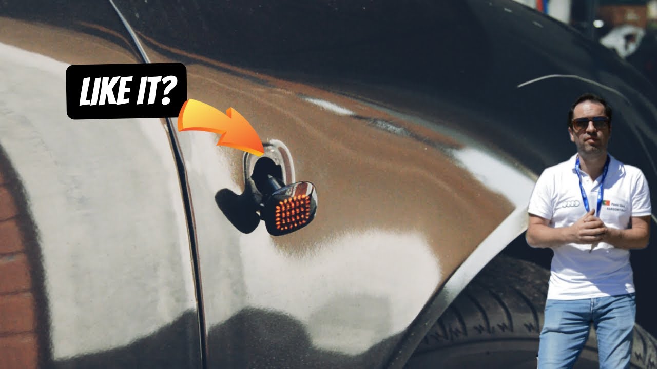 Audi A3 8L Sequential LEDs indicators - YouTube