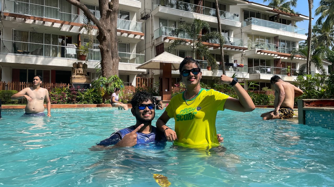 Hotel Eternal wave Goa trip Episode 2 🏊🏻‍♀️🚢🏖 #youtube #viral #trending ...