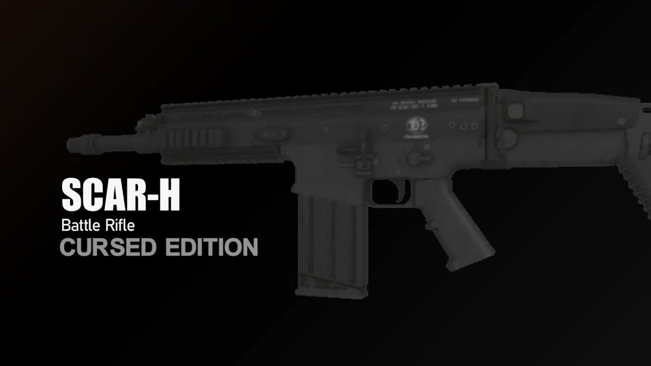 Cursed gun Roblox BRM5 | SCAR-H - YouTube