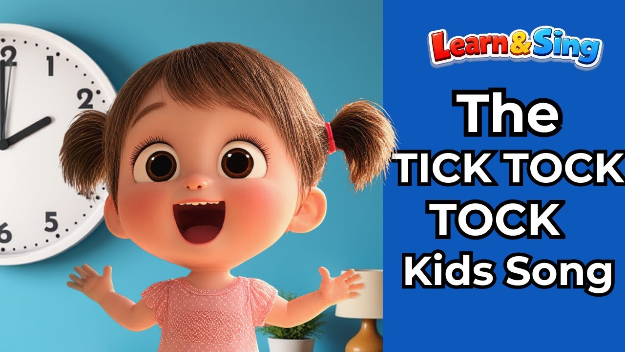 Learn TIME and Sing The TICK TOCK TOCK Kids Song | Learn and Sing ...