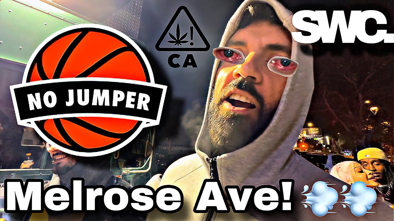 Getting Faded On Melrose at No Jumper Store with Adam22, Lush One, and ...