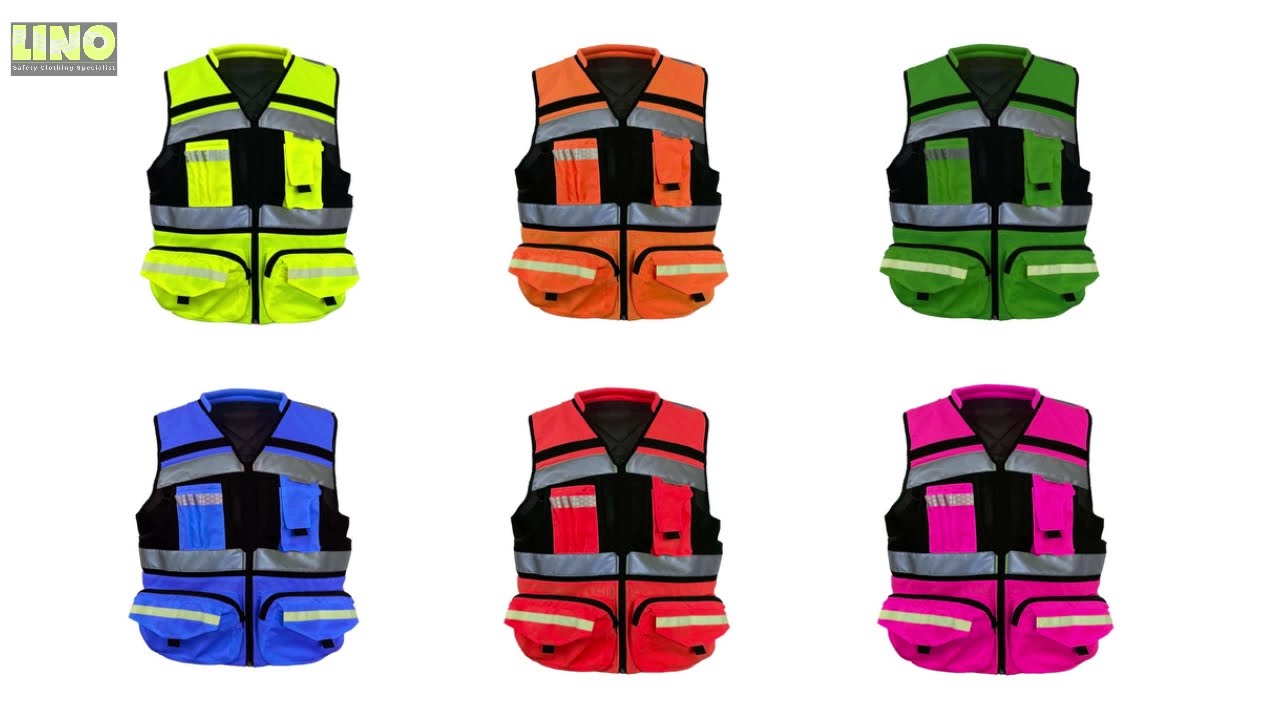 Glow in the dark Super Vision Reflective Geologist Vest - YouTube