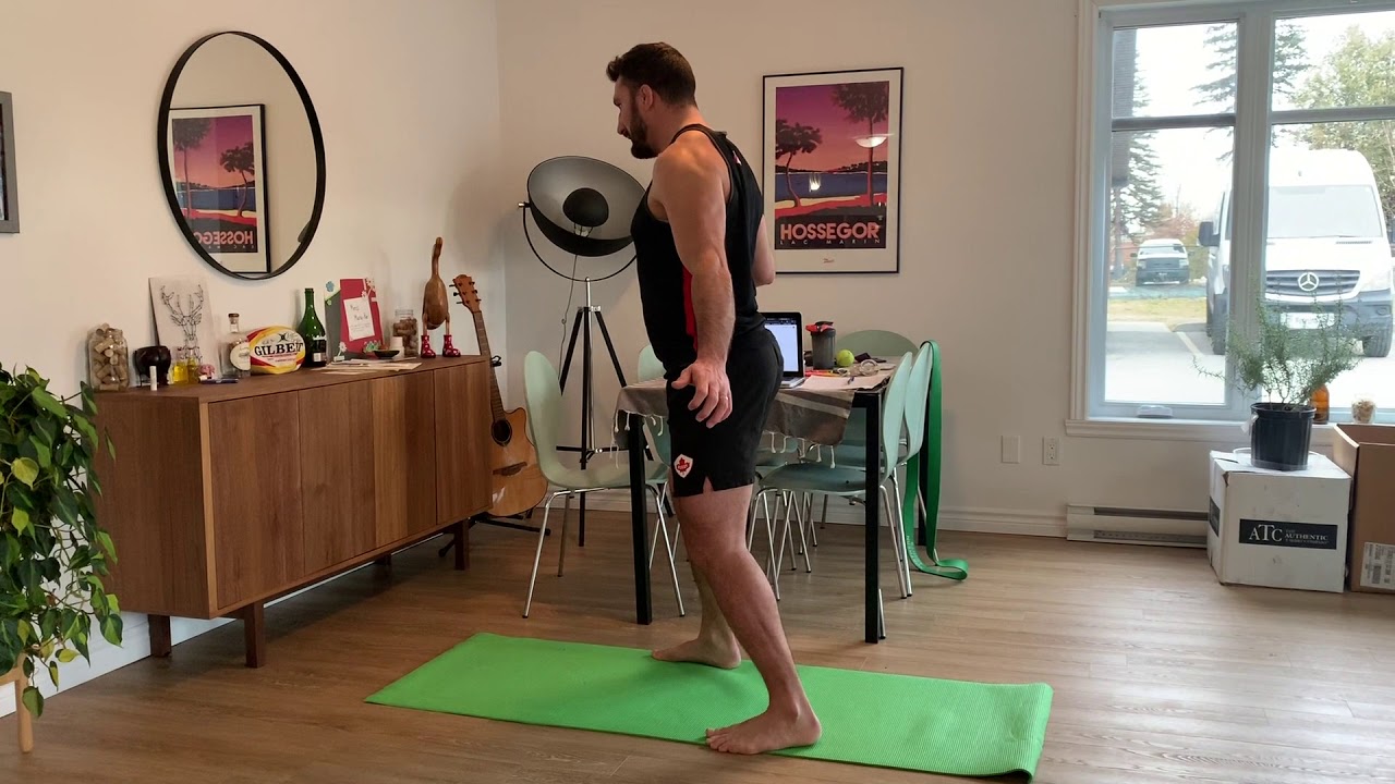 TH routine posture crouch - YouTube