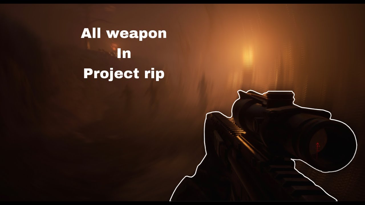 All weapon in Project RIP - YouTube