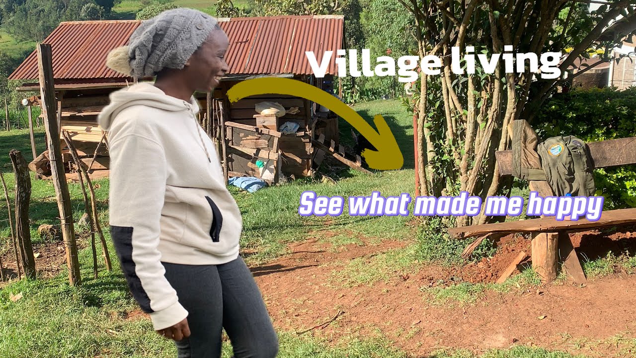 Daily routine in the village in kenya - YouTube