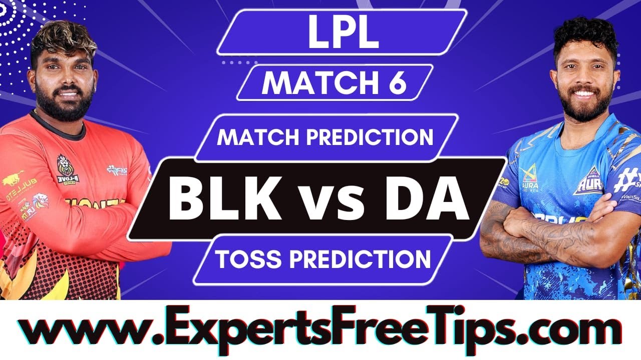 B-Love Kandy vs Dambulla Aura LPL 2023 6th Match Winner, Toss Winner ...