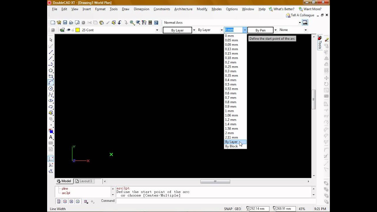 Creating a Template File In DoubleCAD XT - YouTube
