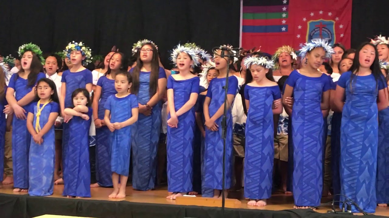 Atiu Enuamanu imene tuki - Cook Islands Day Porirua 2018 - YouTube
