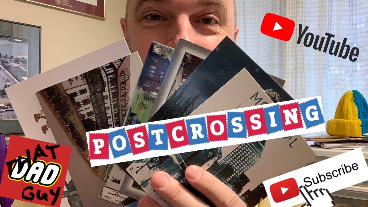 OUTGOING postcards for POSTCROSSING and Direct swaps - YouTube